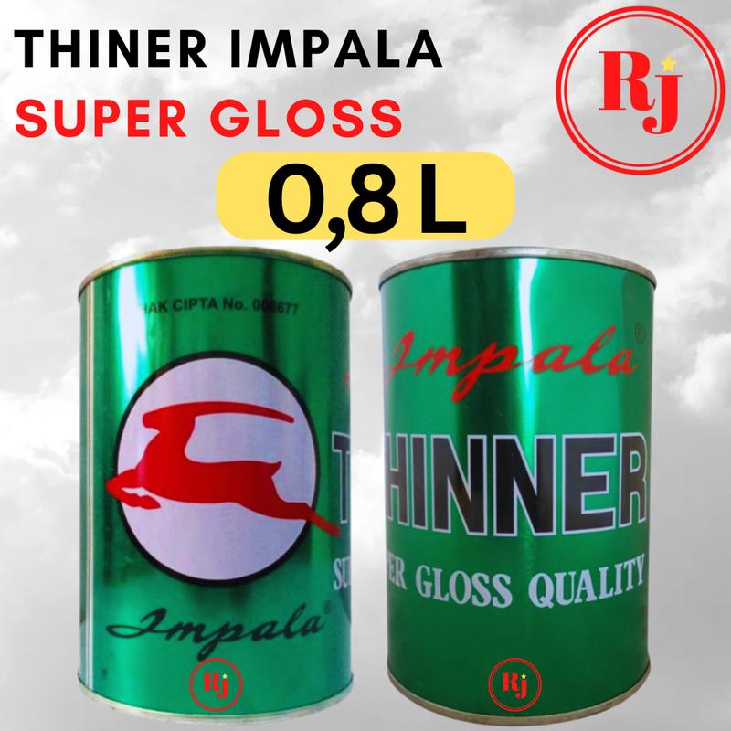 THINNER IMPALA 0,8 LITER / PENGENCER CAT SINTETIS MINYAK KAY - Shop ...