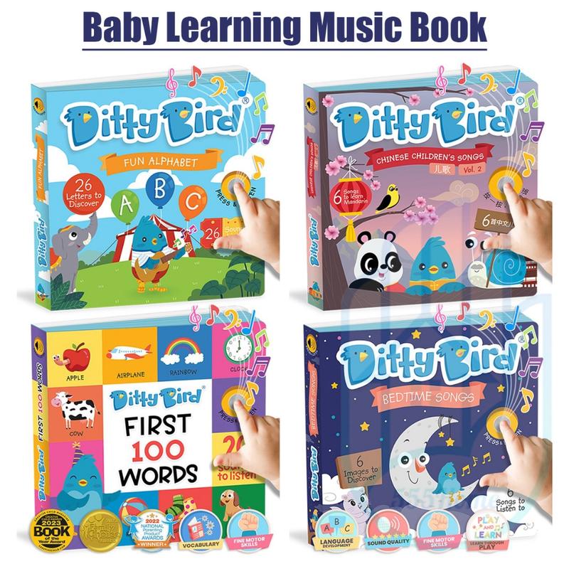 [SG] Ditty Bird Children Music Book / Baby Toddler Nursery Rhymes ...