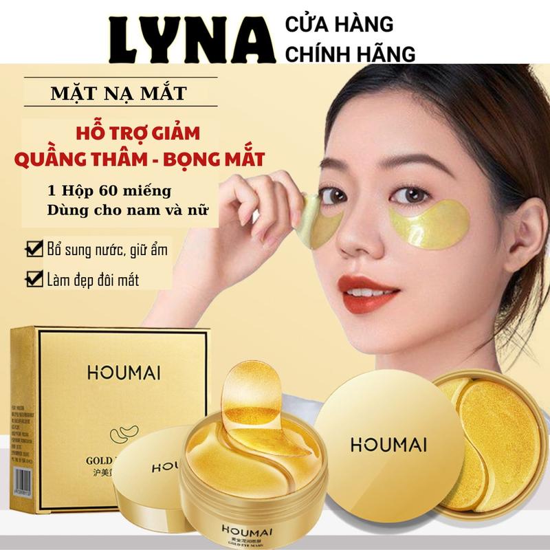 Mặt nạ mắt hỗ trợ giảm quầng thâm bọng mắt hộp 60 miếng LYNA - TikTok ...