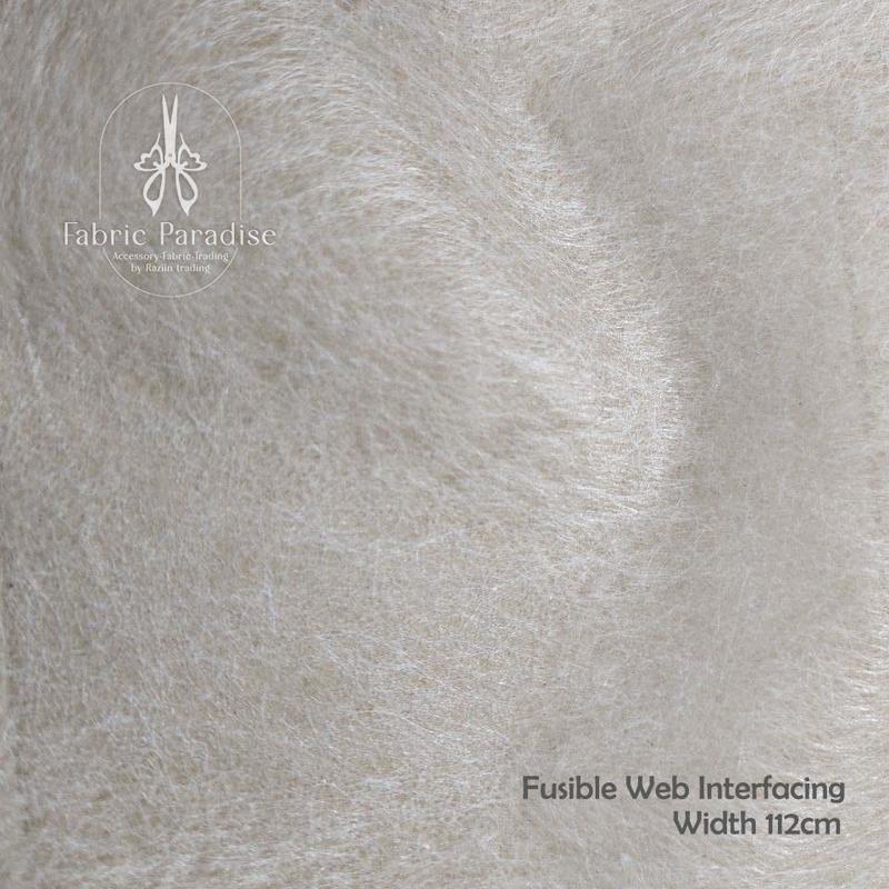 [READY STOCK] Web Adhesive Interfacing | Double sided fusibl - TikTok ...