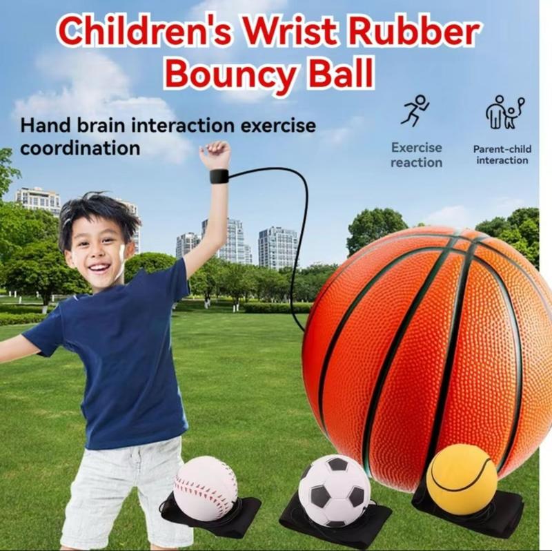 Bouncy Ball Rubber Mini Hand Ball Game For Finger Exercise Portable ...