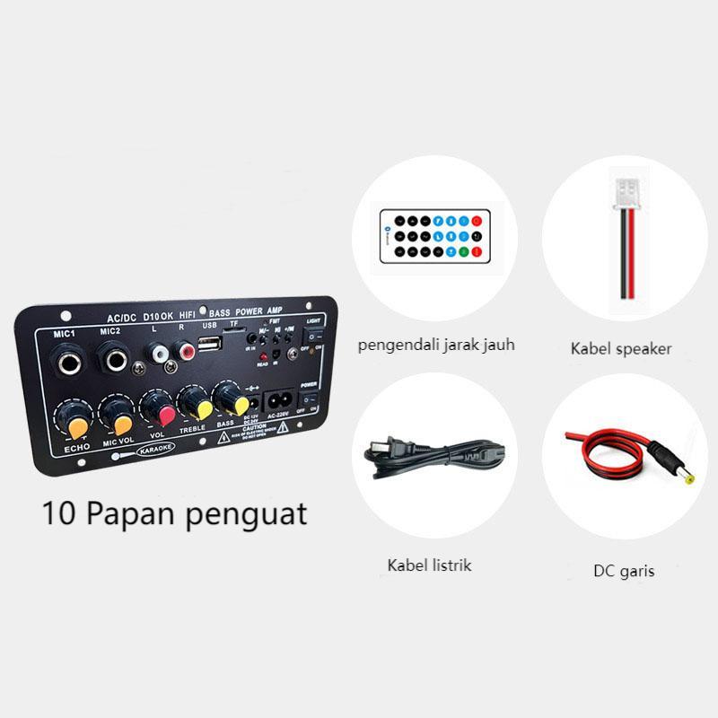ampli full bass subwoofer amplifier mini bluetooth 8-12 Inci - Shop ...