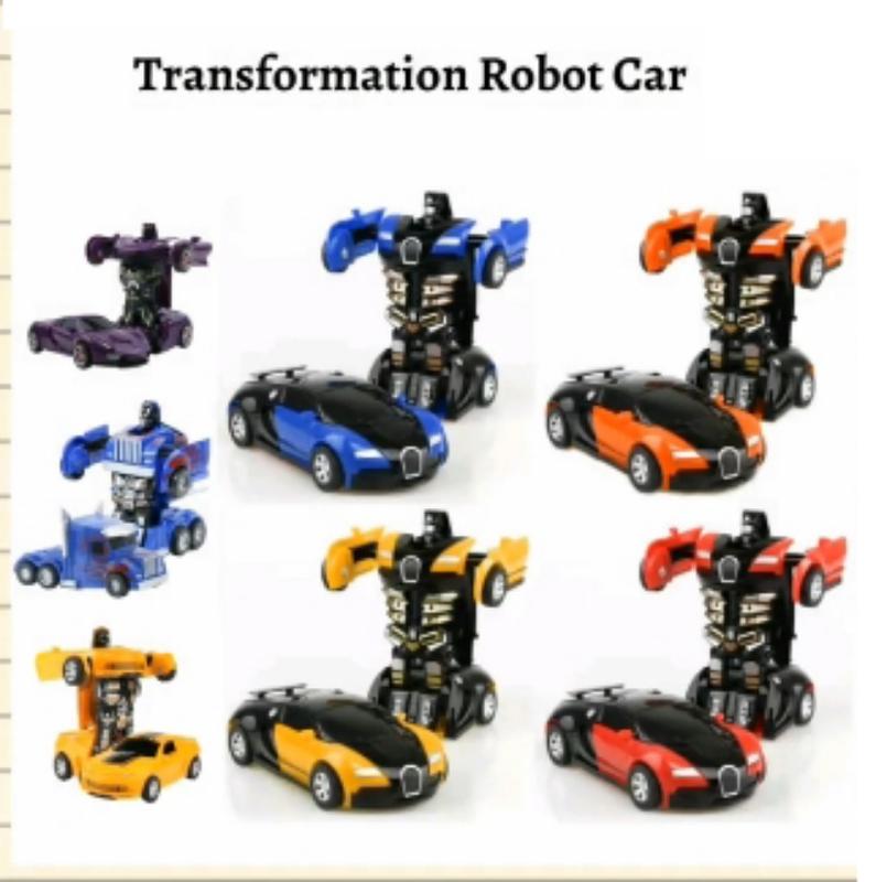 Kereta Transformasi, Mainan Robot Ubah Bentuk, Model Kenderaan - TikTok ...