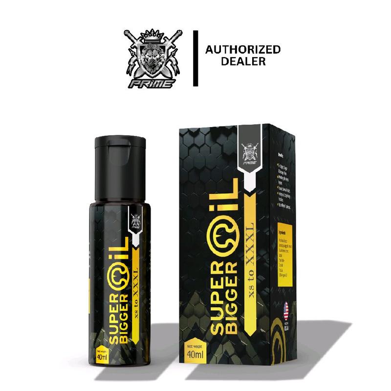 Prime Super Bigger Oil 40ml Xs to Xxxl - TikTok Shop Malaysia