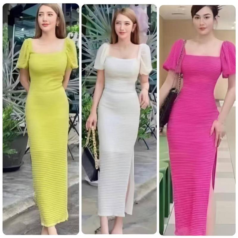 Dress Wanita bodyCon Sexy Terlaris Model Korea Dress Mewah Elegan ...