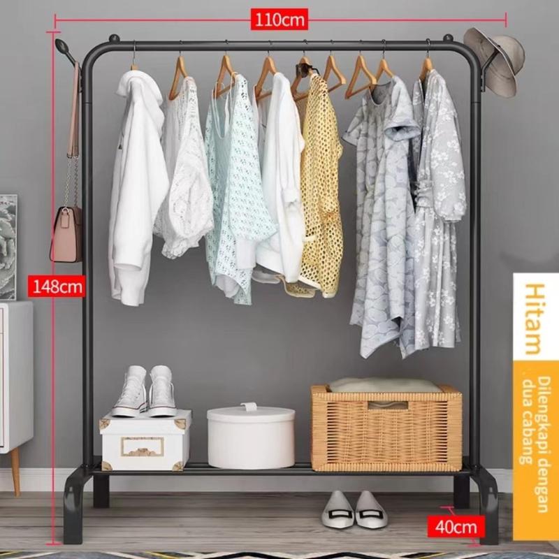 Single Stand Hanger Rak Gantung Baju Big Stand Hanger Gawang - Shop ...