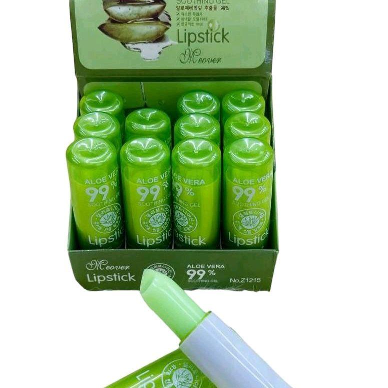 Ready stock alovera lipstick 99% natural harga borong - TikTok Shop ...