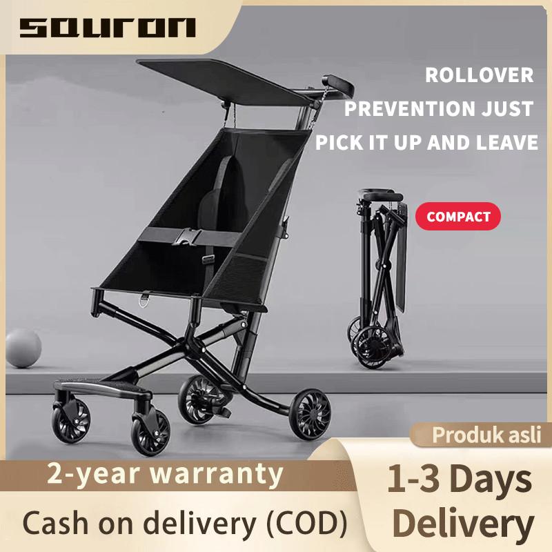 Foldable lightweight baby stroller, convenient, light and practical ...