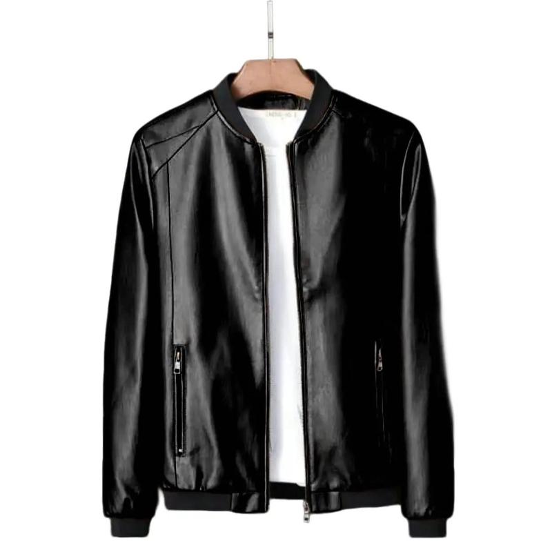 RIB SEMI STEVEN URBANT CASUAL TEBAL VIENA madura jaket kulit Pria ...