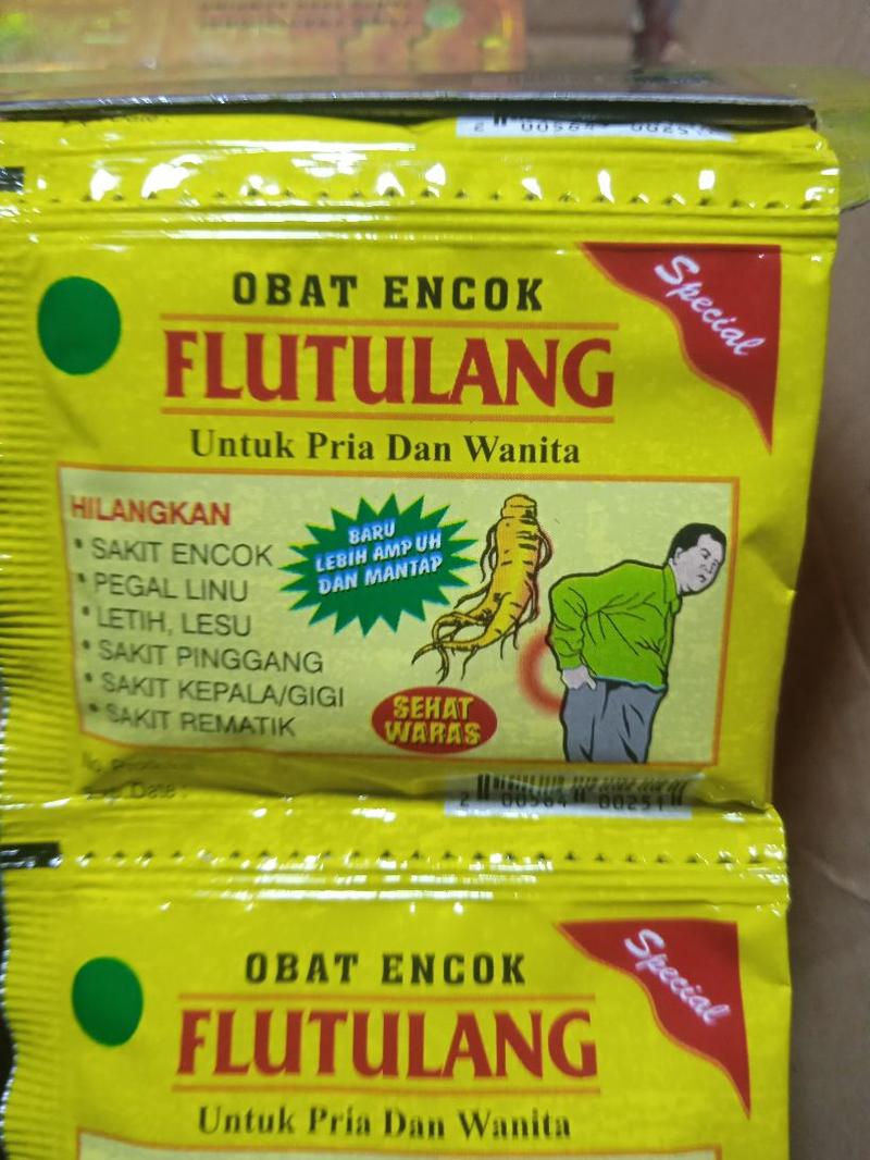 FLUTULANG KAPSUL ASAM URAT REMATIK ENCOK PEGAL LINU SAKIT PINGGANG ...