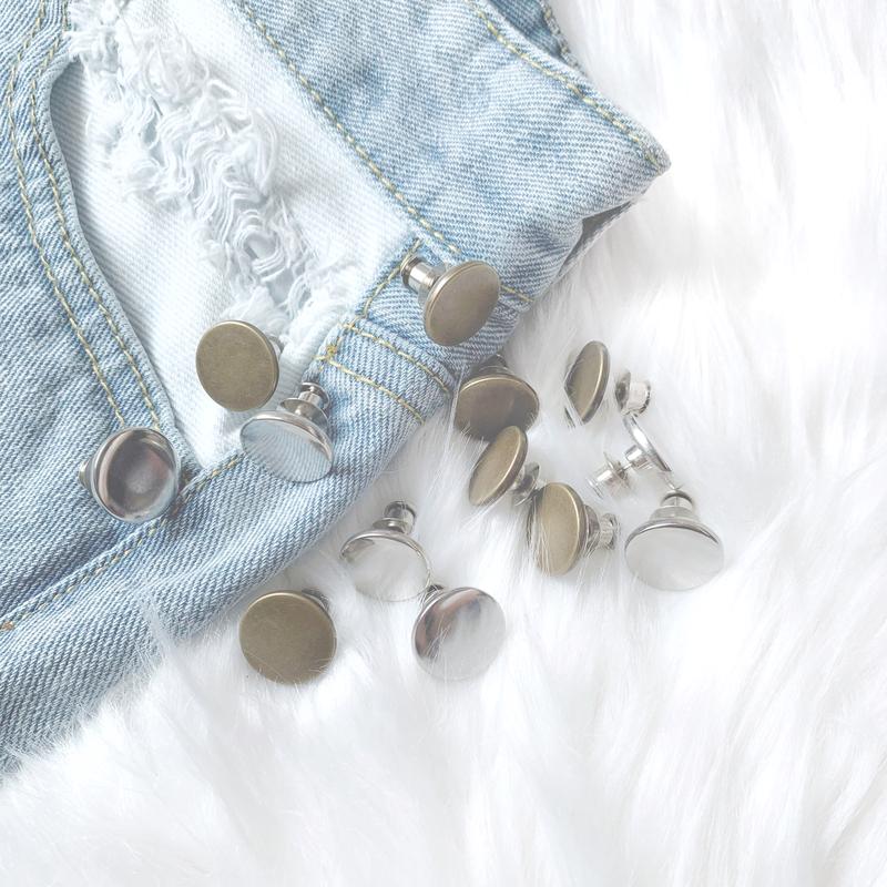 Magic Buttons | Set of 2 | Anti-Rust Metal | Reusable - TikTok Shop ...