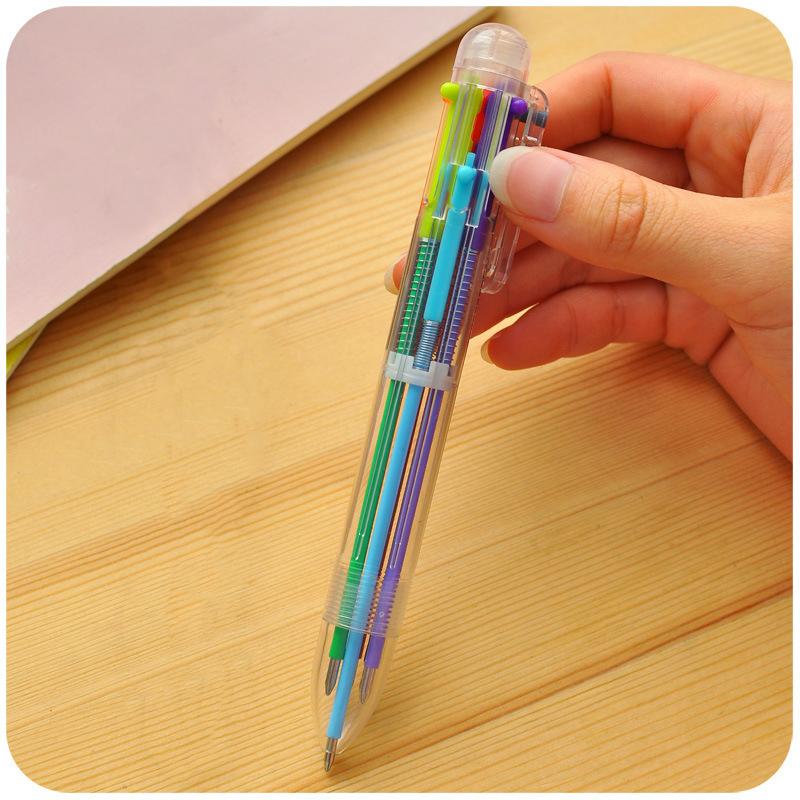 C5Q Pena Ballpoint Multi Warna 6 in 1 - Multi-Color - Shop | Tokopedia