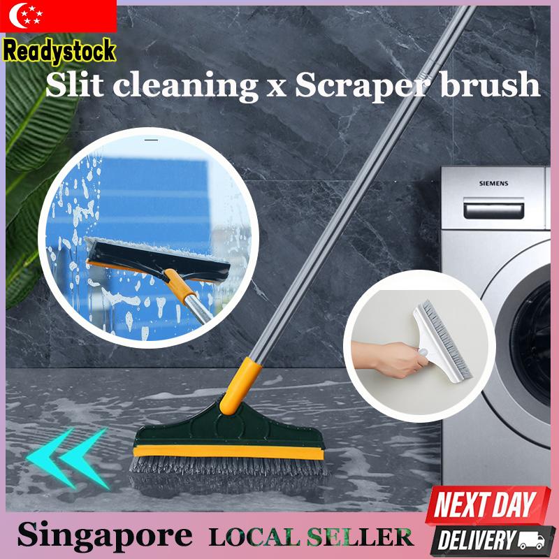 【SG Ready Stocks】No Dead Corner Floor Cleaning Brush Triangular ...