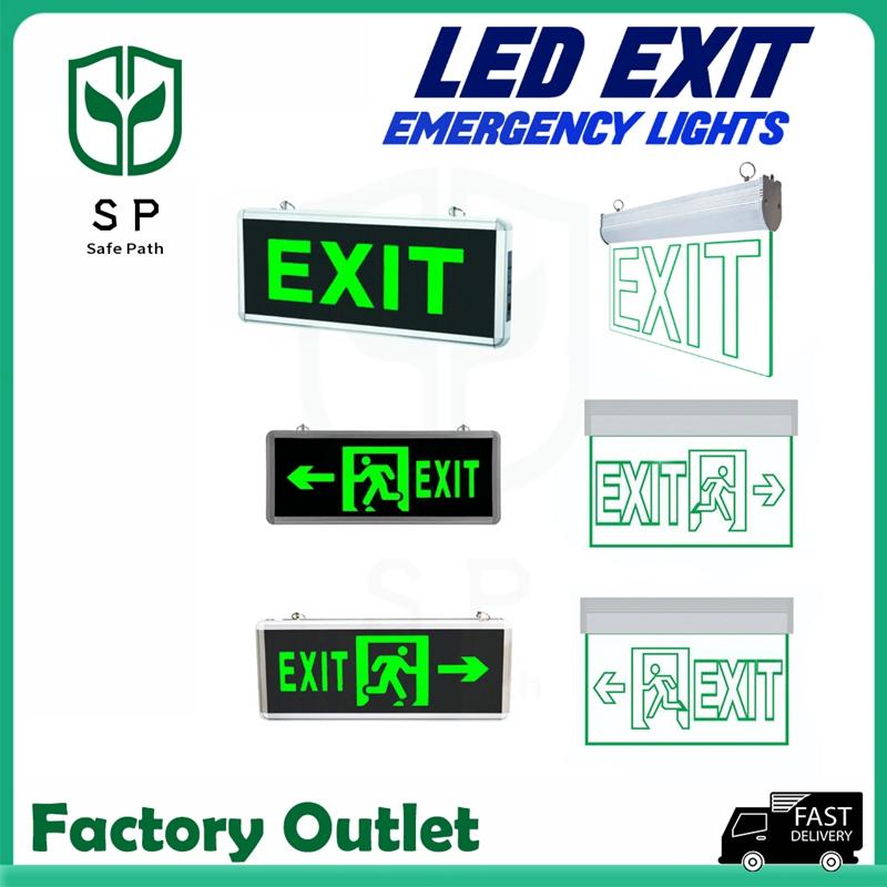 【Local shipment】High Quality EXIT LED Light Emergency / Left - TikTok ...