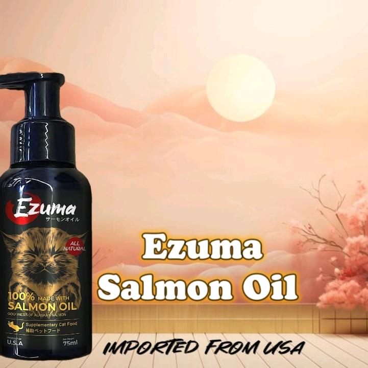 Ezuma Cat Salmon Oil 75ml - TikTok Shop Malaysia