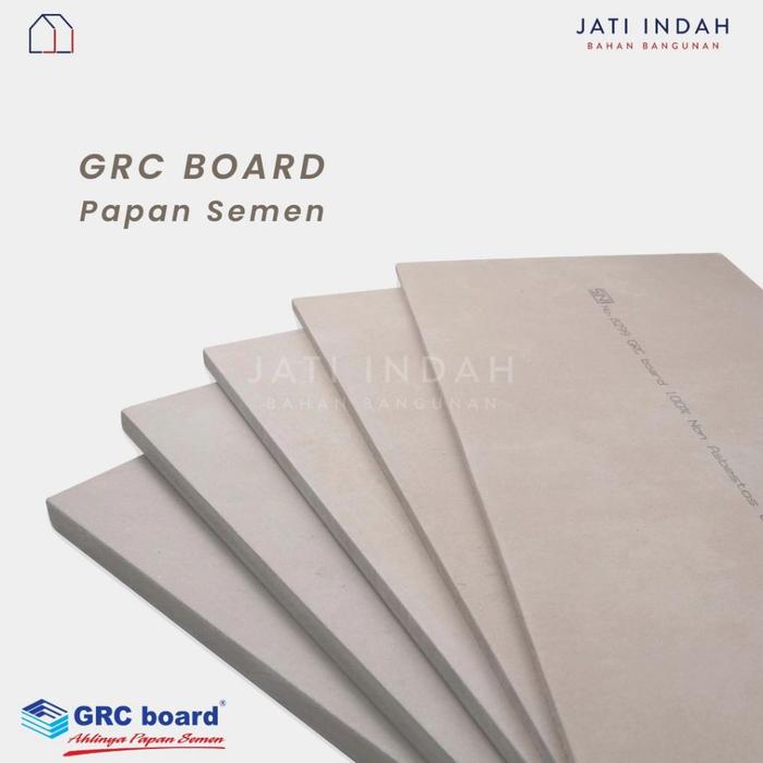 Jual GRC Board 4mm 120x240cm | Papan Semen | Plafon & Sekat - GRC Board ...