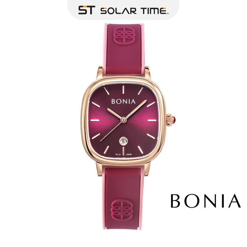 Bonia Women Watch Elegance BNB10839-2562 | Purple | Rose Gold - TikTok Shop Malaysia