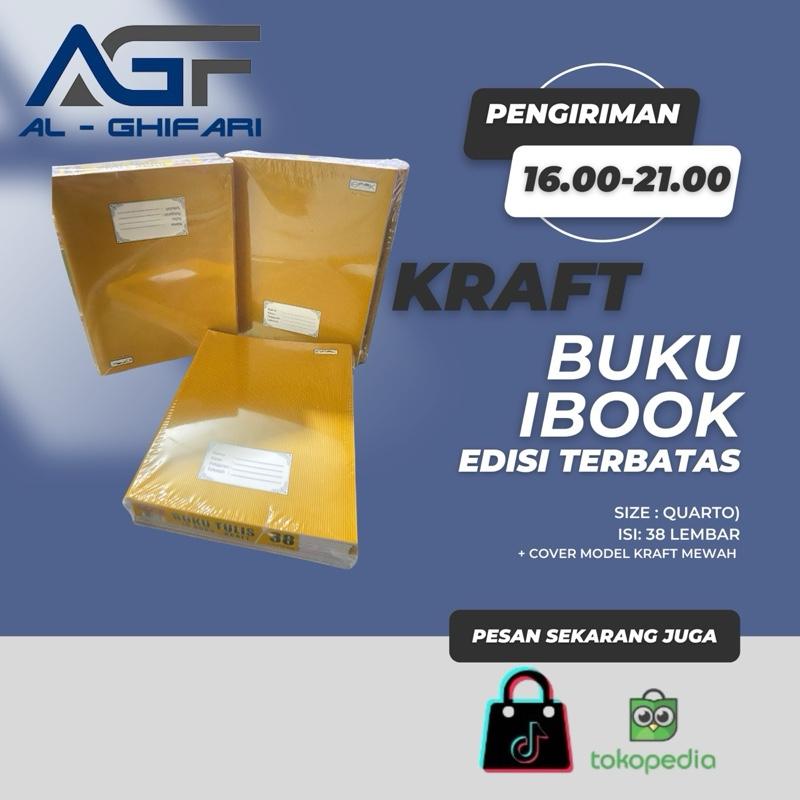 Buku Tulis Anak Sekolah Isi 38 Kraft Paper Stationery untuk Penggunaan ...