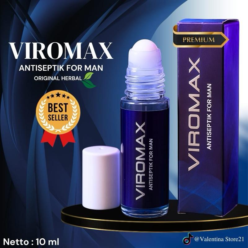NEW VIROMAX ANTISEPTIK ORIGINAL aman tanpa efek Samping minyak Roll on ...
