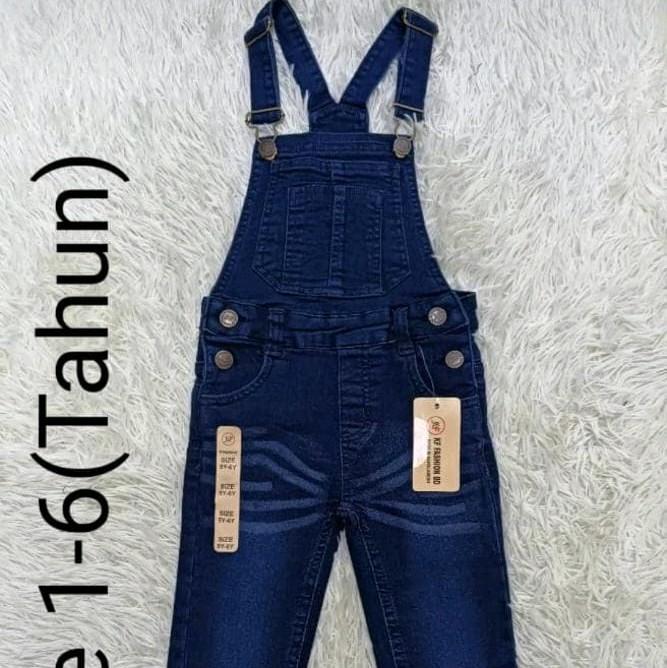Kids Overall Denim New Design Exclusive Design - TikTok Shop Malaysia