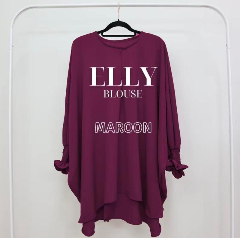 ELLY BLOUSE FREESIZE CEY IRONLESS - TikTok Shop Malaysia