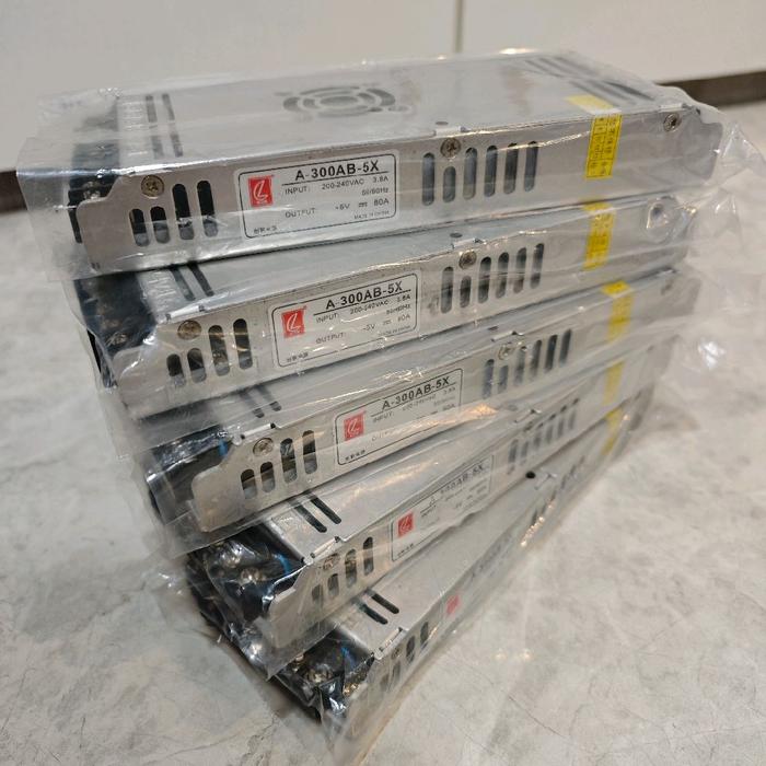 Jual Power Supply A-300AB-5 5V 60A Slim Type Adaptor untuk Videotron ...