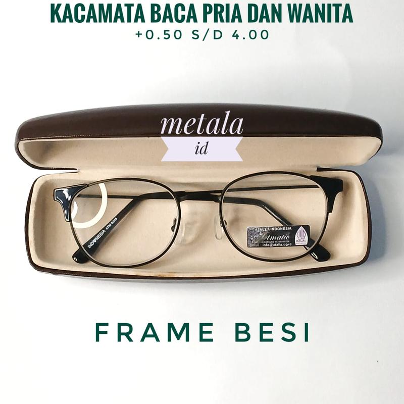 TERBARU KACAMATA BACA UNTUK RABUN DEKAT MODEL OVAL FRAME BES - Shop ...