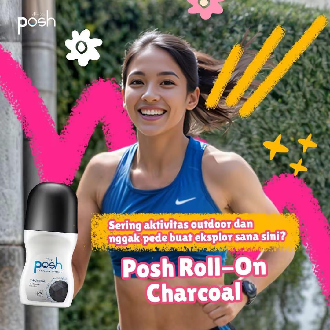 Posh Deodorant Roll On Wanita Antiperspirant Melembutakan Dan ...