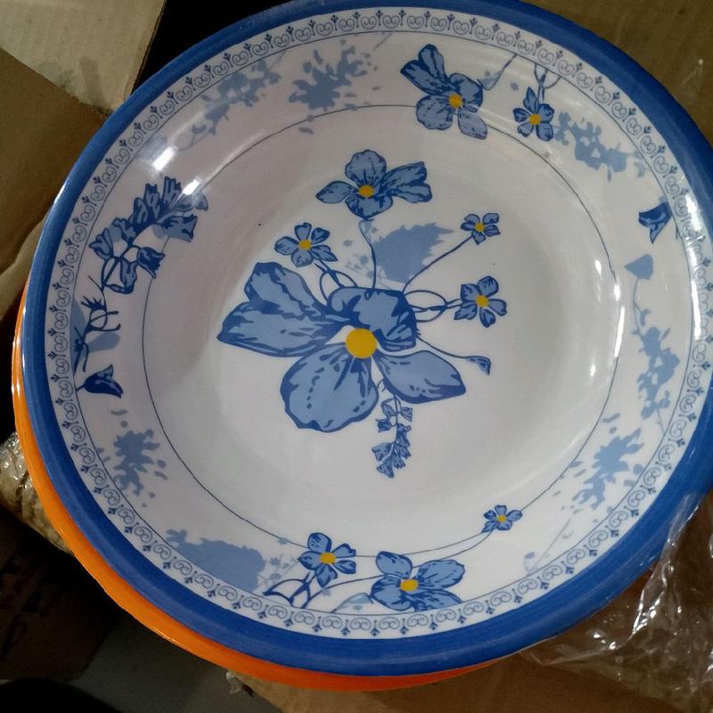Piring Melamin Cekung 10inc motif kupu-kupu - Shop | Tokopedia
