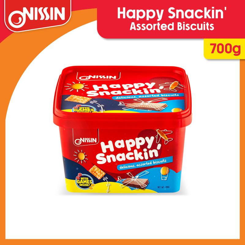 Nissin Happy Snackin' Tub 700g - TikTok Shop Philippines