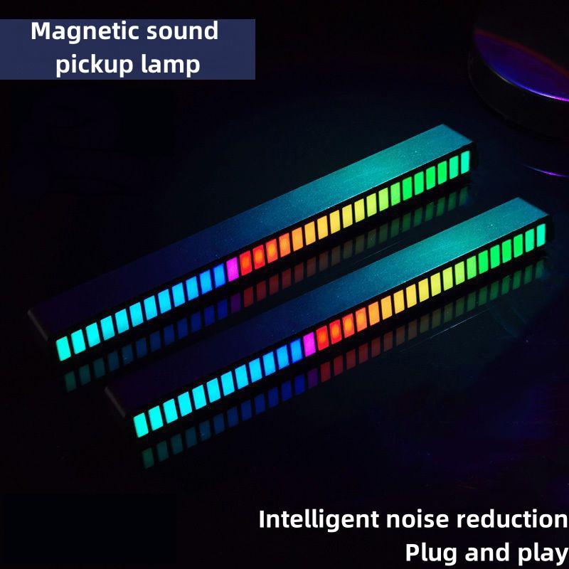 RGB voice-controlled synchronous rhythm light Internet celebrity ...