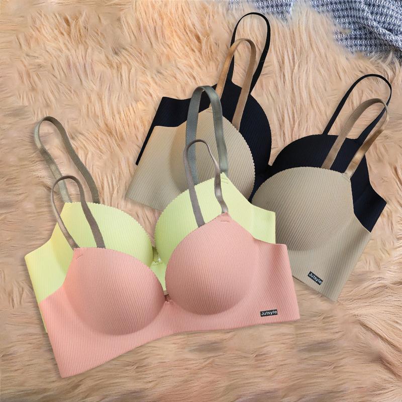 Seamless Bra For Women Small Chest Gathered Together Wireles - TikTok ...