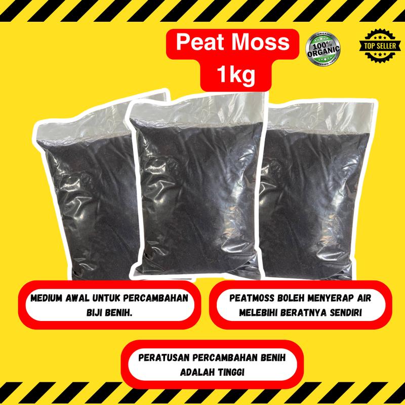 Peat Moss | 1kg | Tanah Semaian Import Peatmoss From Holland - TikTok ...