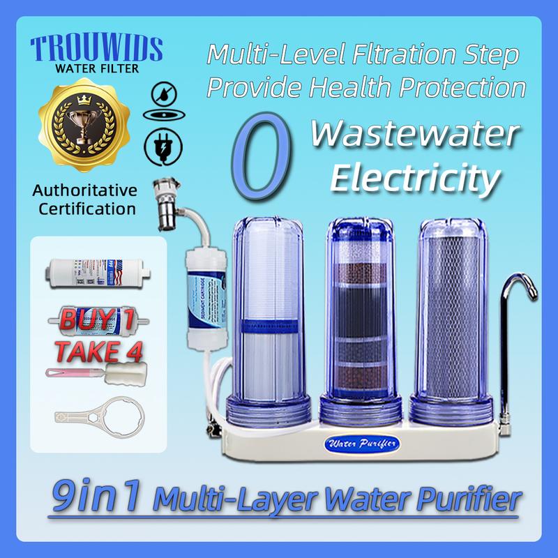 TROUWIDS 3-Stage Mineral Water Filter Purifier For Drinking - TikTok ...