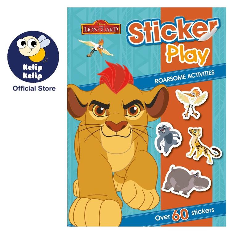 Disney Lion Guard Sticker Play Roarsome Activities Book with - TikTok ...