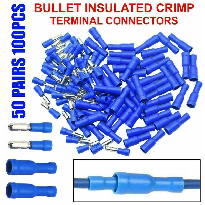 Blue Insulated Crimp Terminals for Electrical Wire Connector - TikTok ...