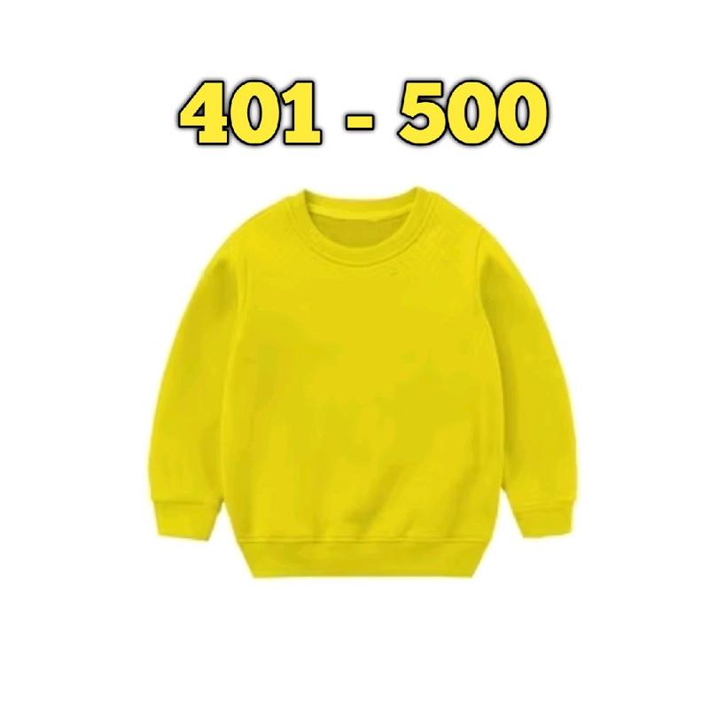 PAKAIAN ANAK 401 - 500 FASHION ANAK CREWNECK PEREMPUAN KUNING - Shop ...