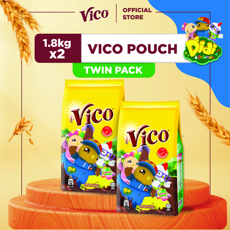 Vico Chocolate Malt Drink 1.8KG X 2Pack - TikTok Shop Malaysia