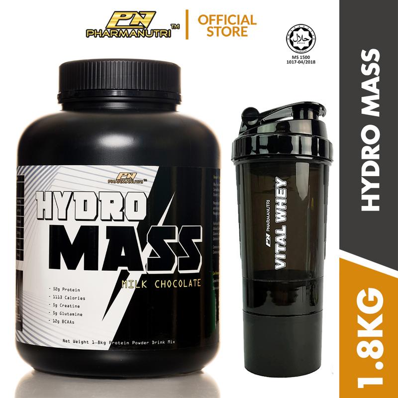 Pharmanutri Hydro Mass Protein with Hydro Whey Protein 1.8kg - TikTok ...