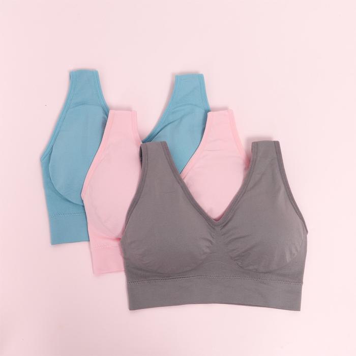 Promo Jenie Bra Sport Original Bh 1 Box Isi 3 Pcs - pastel, M - Kota ...