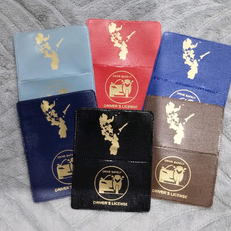 DRIVER’S LICENSE HOLDER /Protector (COWHIDE with Gold Print) - TikTok ...