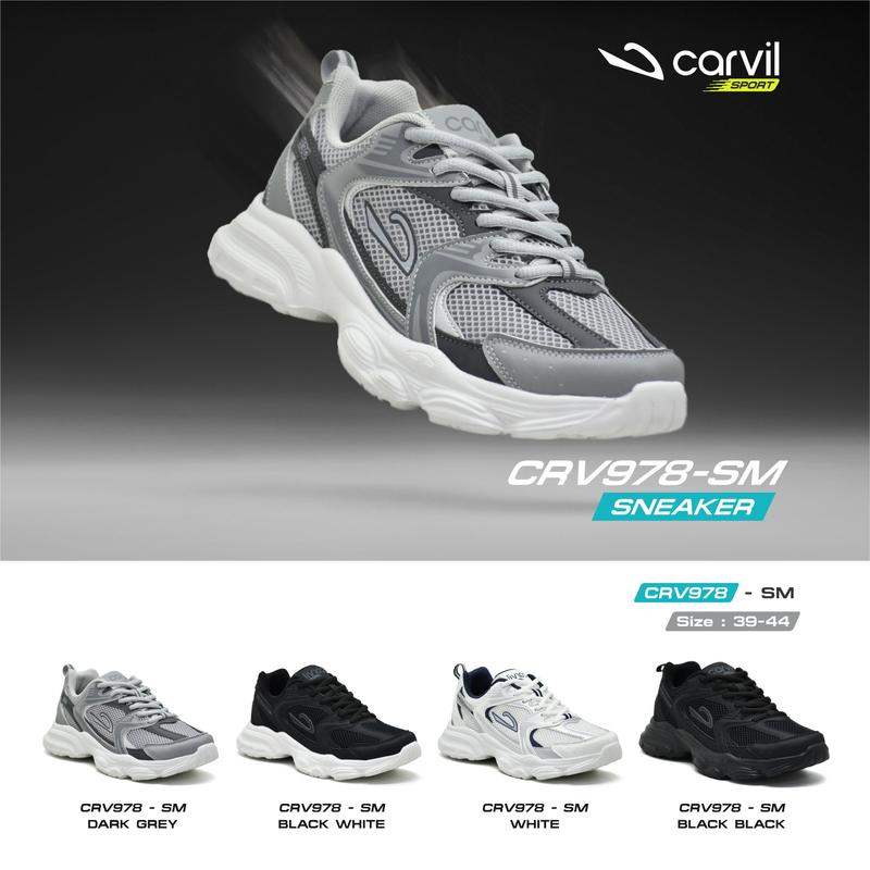 Carvil Sepatu Pria CRV978- SM Casual Shoes Sneakers - Shop | Tokopedia