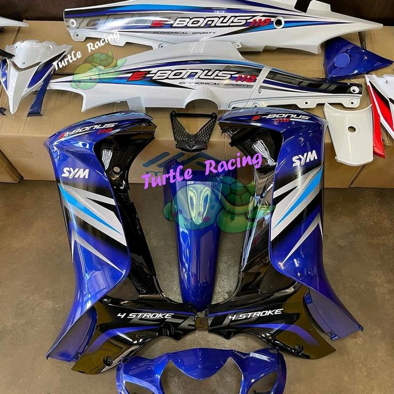 Body Cover Sym E-bonus 110/ebonus Blue+White - TikTok Shop Malaysia