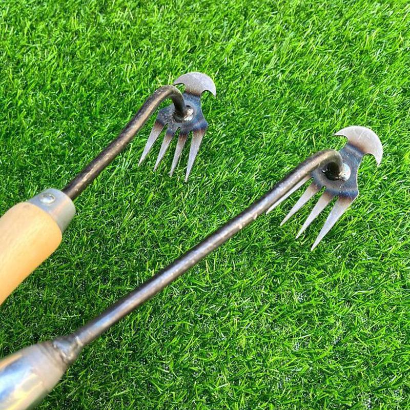 Alat merumput cangkul 29-50CM, pemegang merumput 4 gigi, gar - TikTok ...