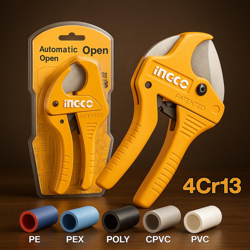 Gunting Pipa PVC (3-42mm) Potong Paralon Pipe Cutter INGCO HPCS05428 ...
