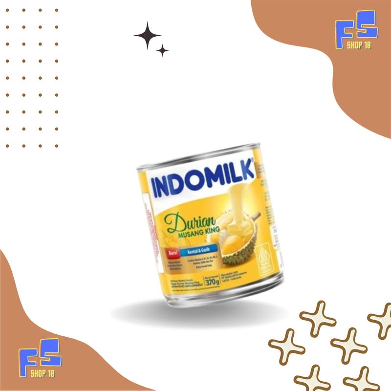 Indomilk Susu Kental Manis Durian Musang King 370g - Shop | Tokopedia
