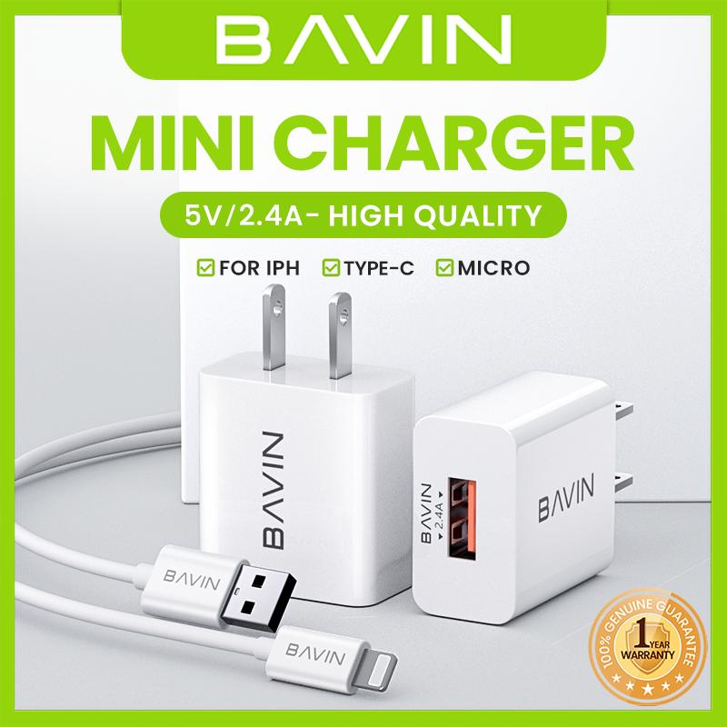 BAVIN PC516 Quick Charging Mini Universal Adapter 2.4A Smar - TikTok Shop Philippines