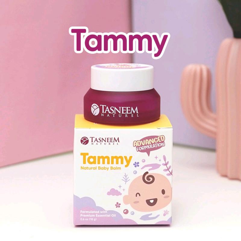 Balm Tammy / T-Rub Tasneem Naturel Bayi Newborn Kembung Sembelit ...