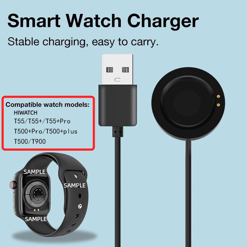 Smart Watch Charger | HiWatch Pro Charger Original For T500 - TikTok ...