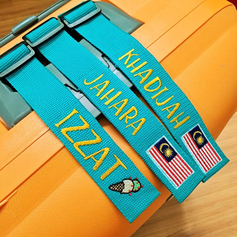 LUGGAGE TAG / Bag tag for umrah/haji (adjustable) CHAT SEBELUM - TikTok ...